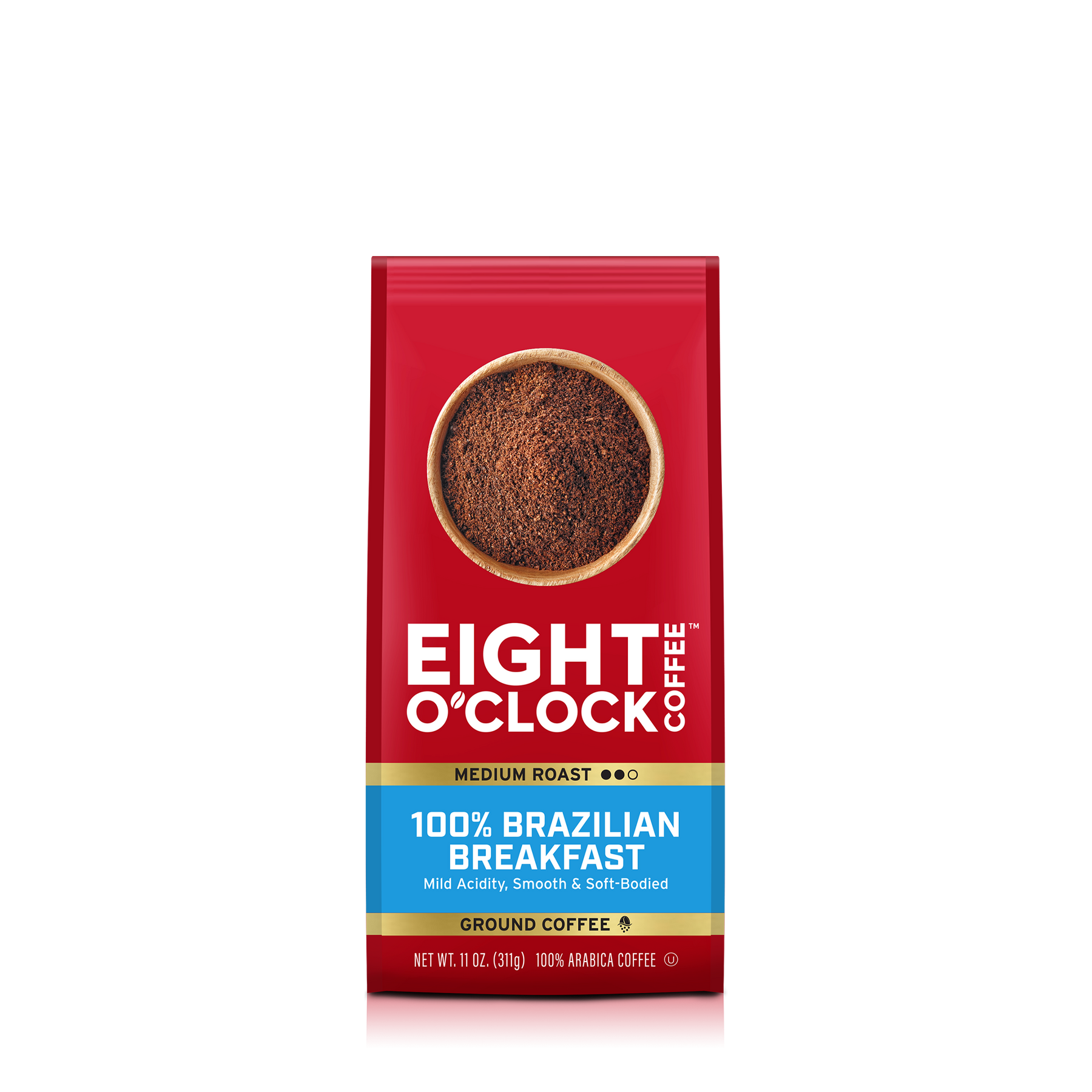 Brazilian Ground Coffee | Smooth Breakfast Blend – Eight O'Clock Coffee