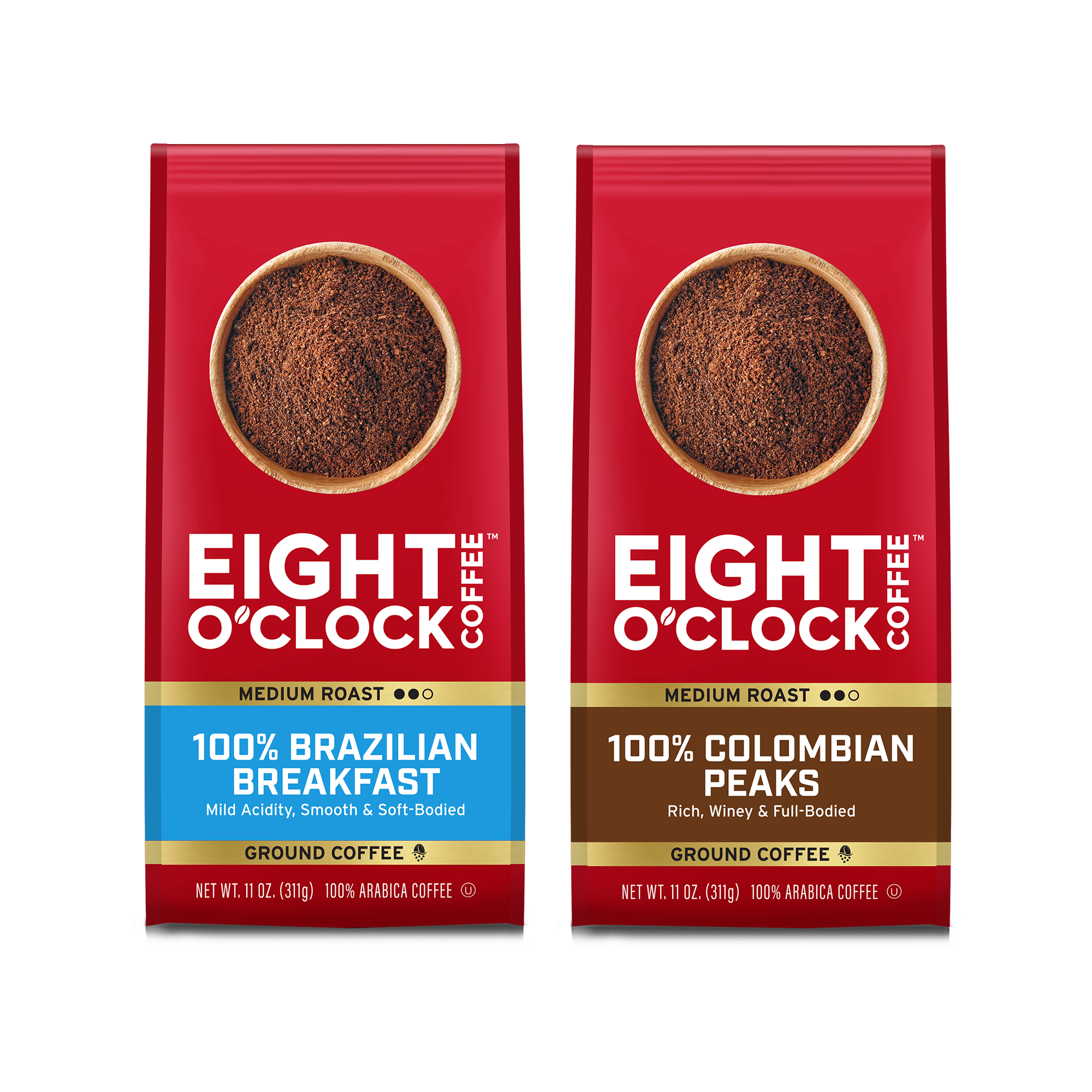 100% Single Origin Tour 6-Pack – Eight O'Clock Coffee